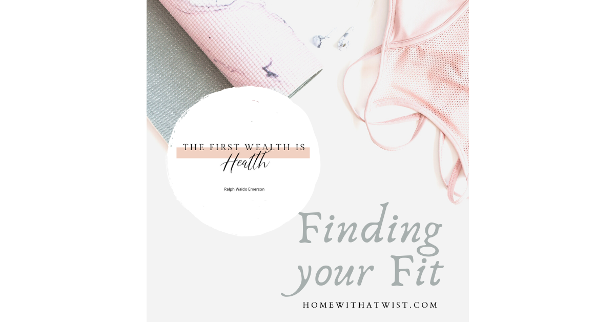 Finding Your Fit – Get Creative With your Fitness Routine | Home with a ...